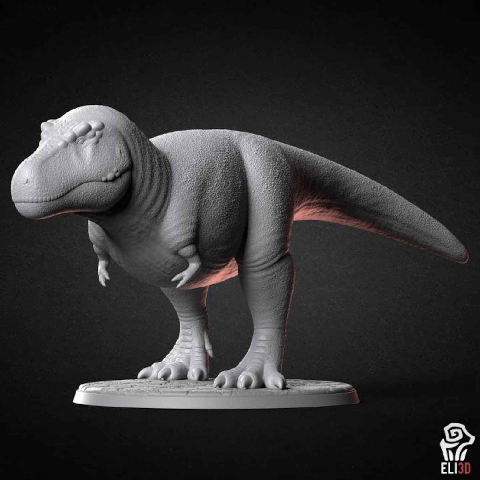 Tyrannosaurus Rex / Trex : 32mm Scale Dinosaur - Designed by Eli 3D - Etsy