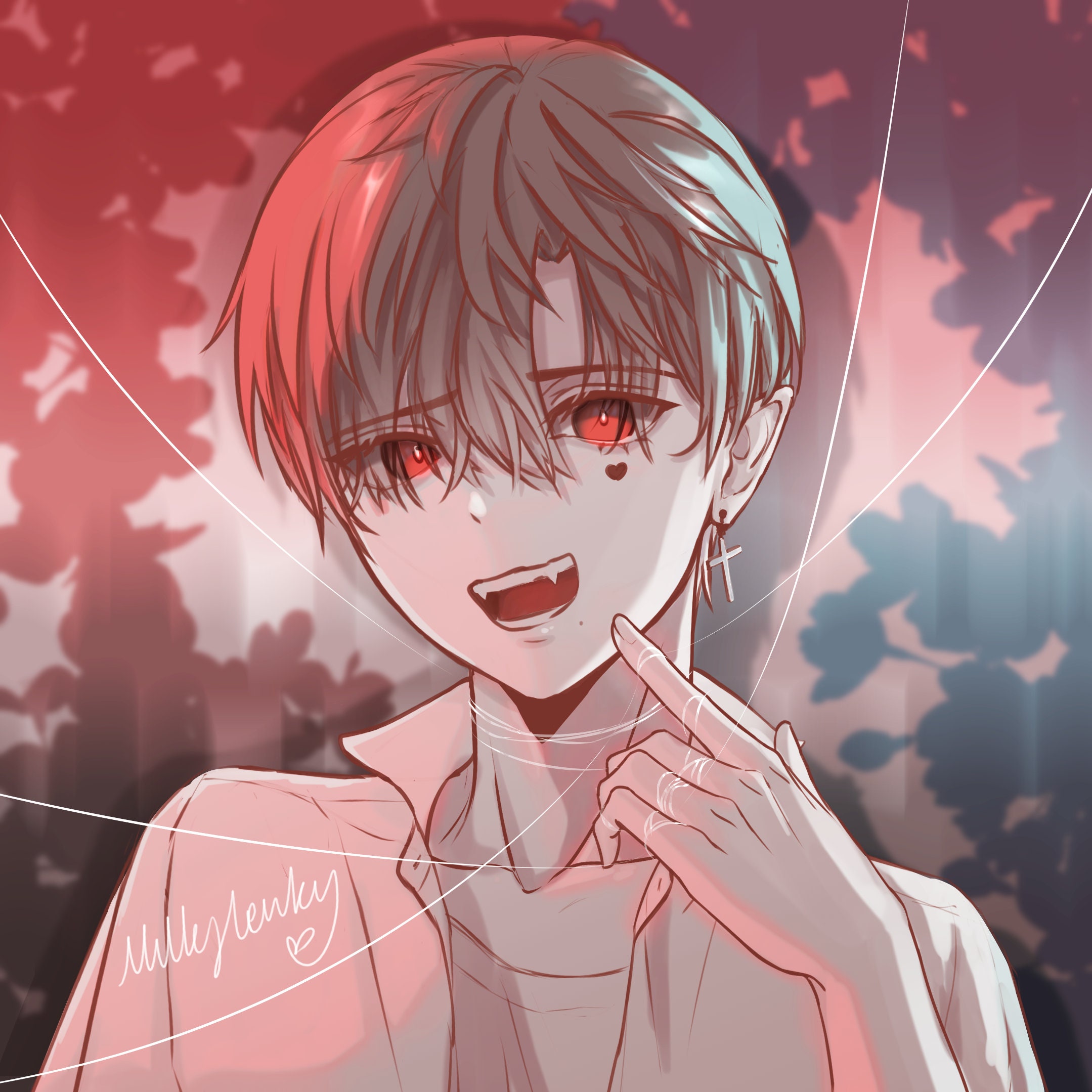 Custom Anime PFP Icon Avatar Profile Picture Social Media Twitch ...