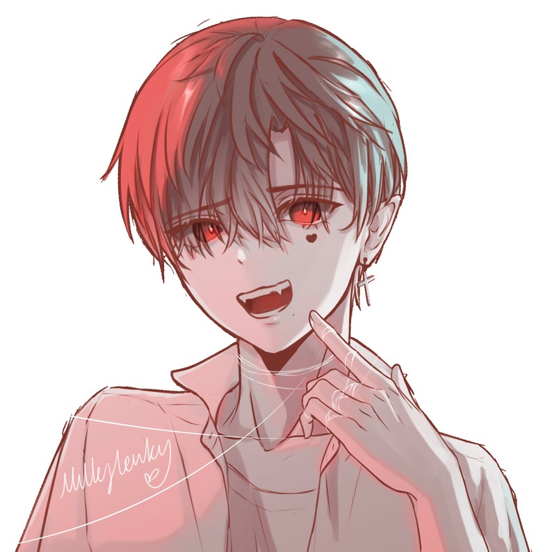 Custom Anime Character Sketches Coloured Sketches Commission Drawing - Etsy