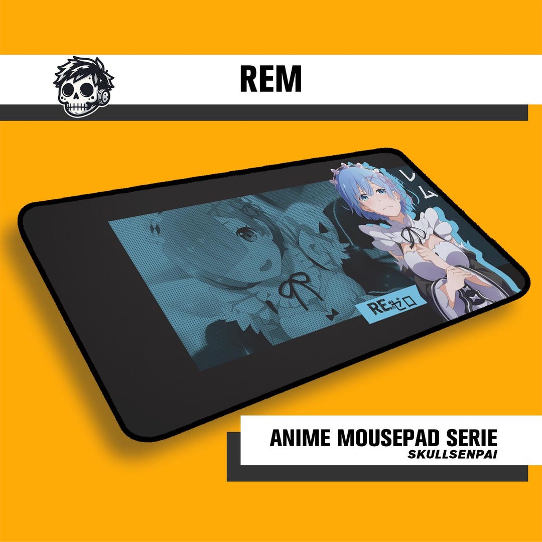 Premium Rem Mousepad | Re: Zero Desk Mat | Rem Desk Mat | Perfect for ...
