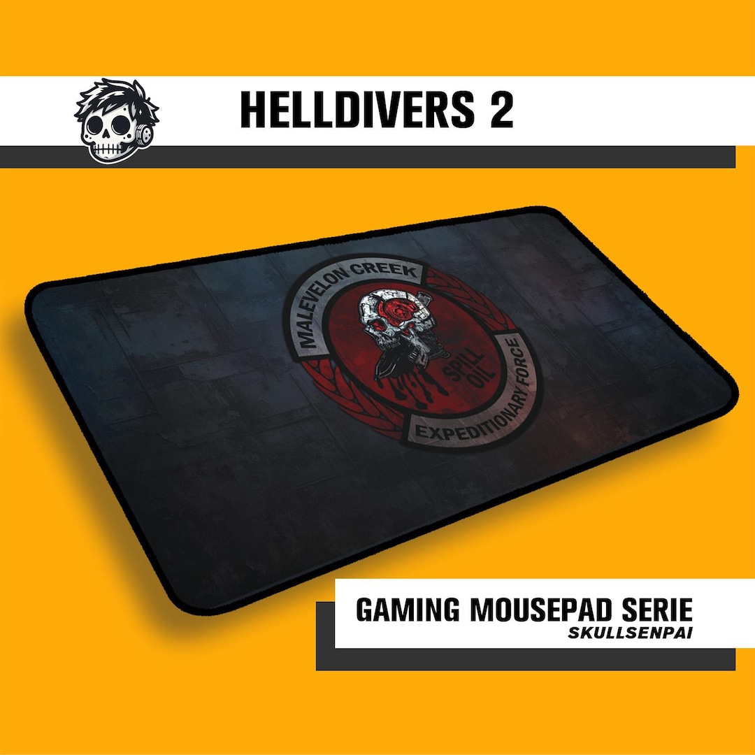 Premium Helldivers 2 Malevolon Creek Mousepad Helldiver 2 Desk Mat ...