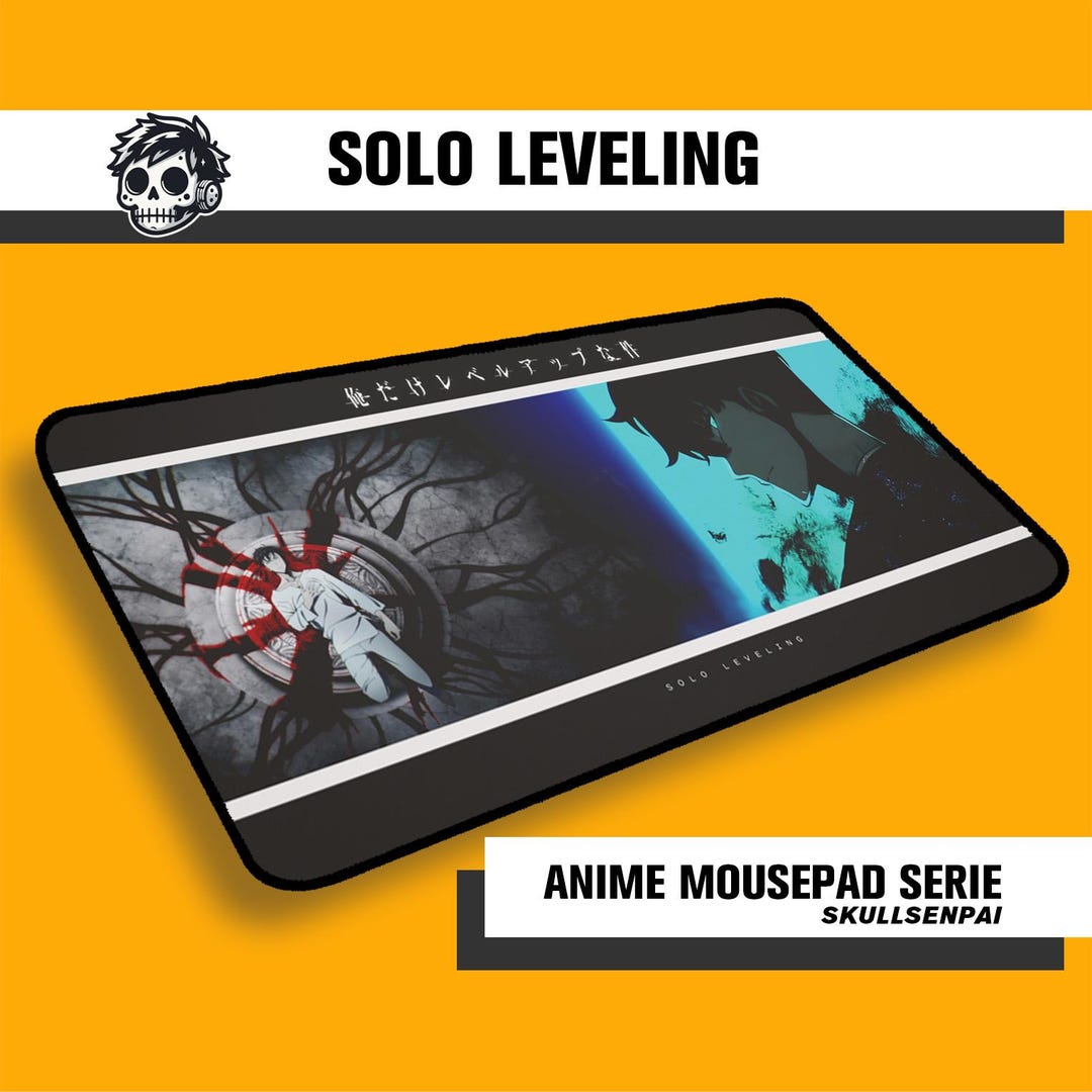 Premium Sung Jin Woo | Solo Leveling Desk Mat | Perfect for Anime ...