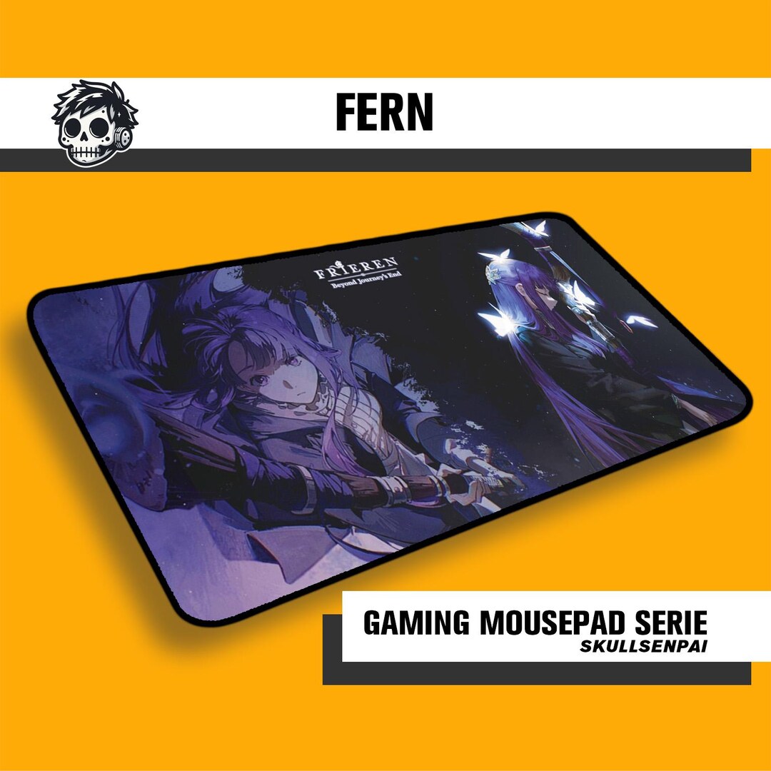 Premium Fern Mousepad | Sousou No Frieren Deskmat | Fern Anime Deskmat ...