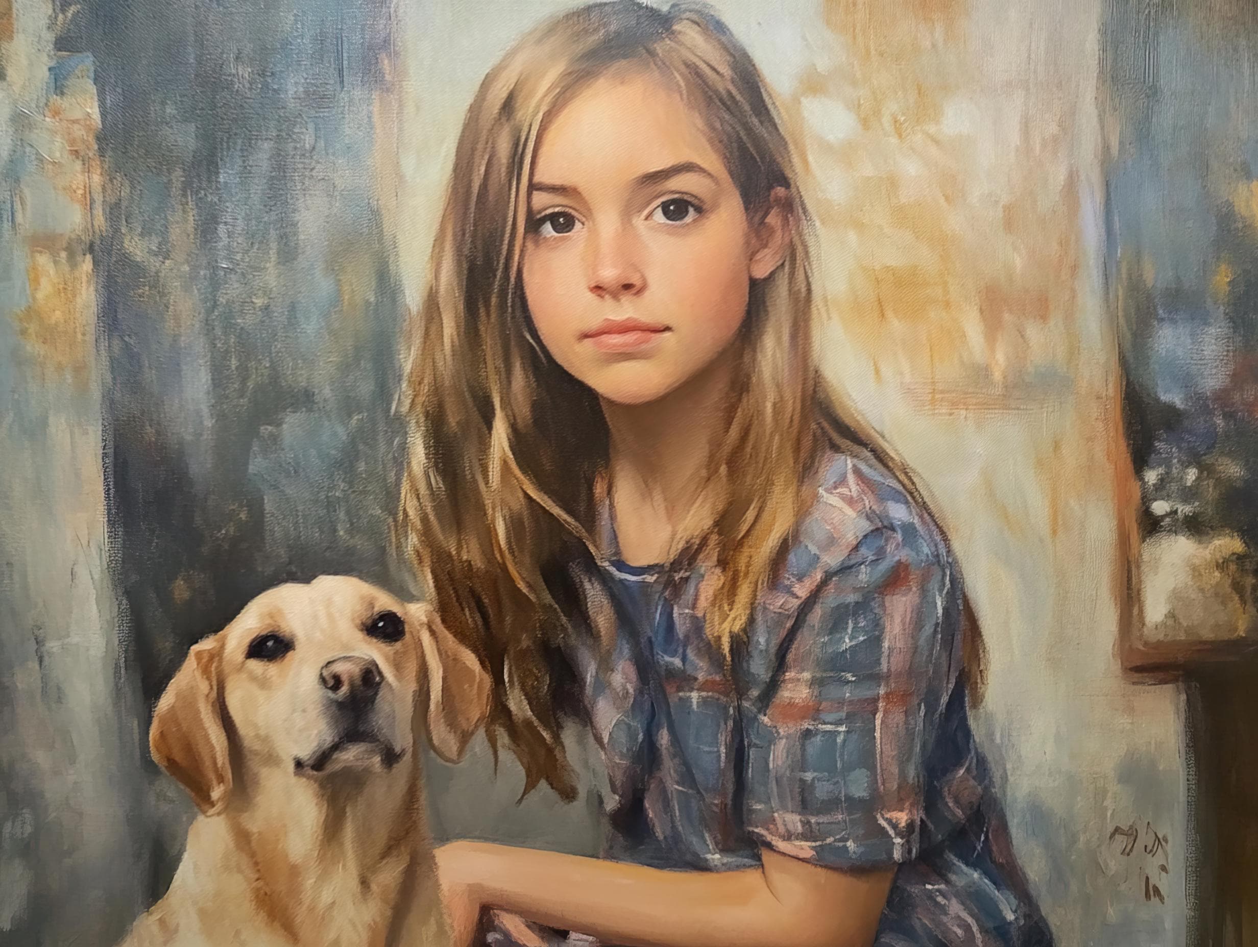 Custom Family Painting, Custom Oil Portrait on Canvas, Handmade Oil ...