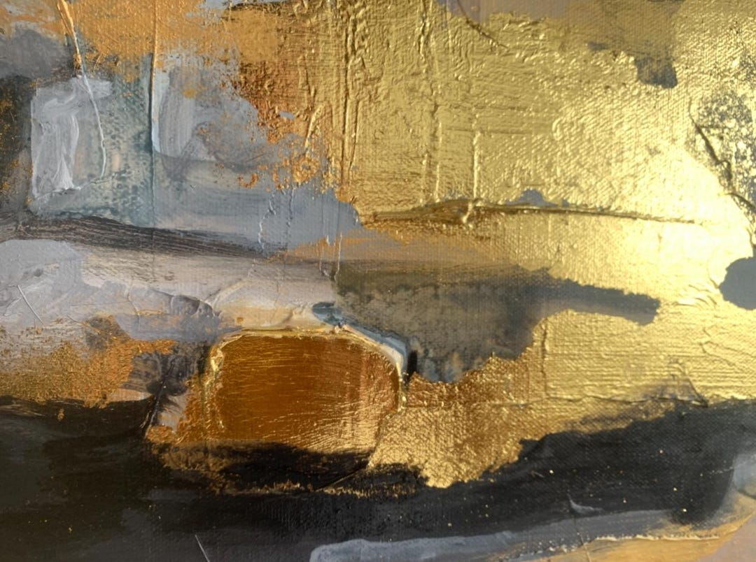 Custom Abstract Oil Painting, Personalised Wall Decor, Handmade Oil ...