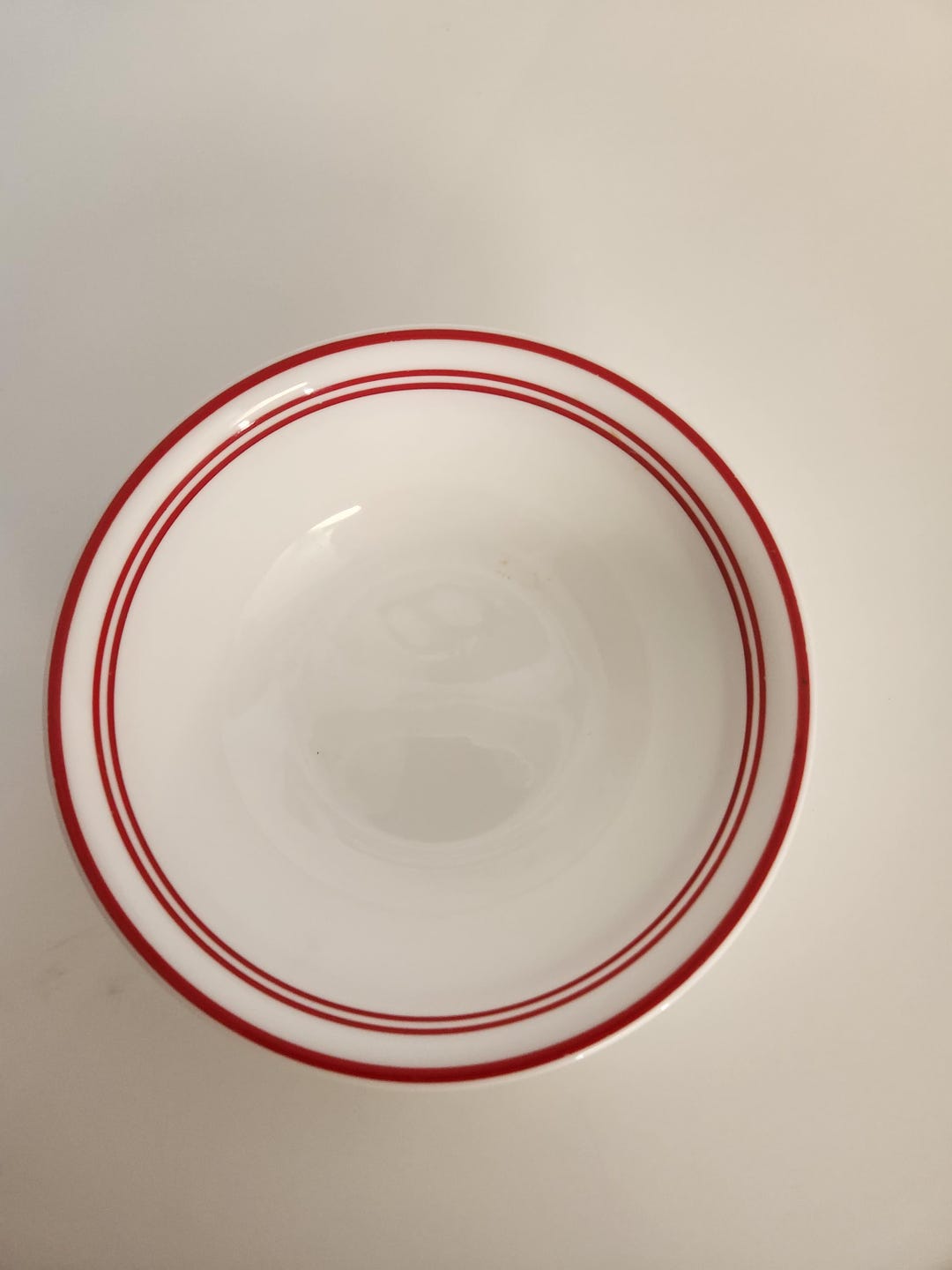 Vintage Corelle CLASSIC CAFE RED Stripe Cereal Bowls, (2) - Etsy