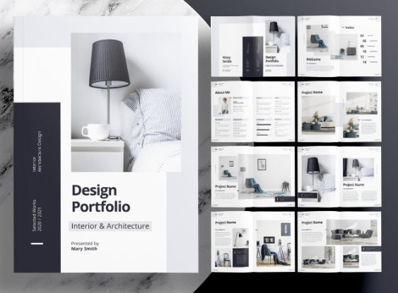 Interior Design Template - Etsy