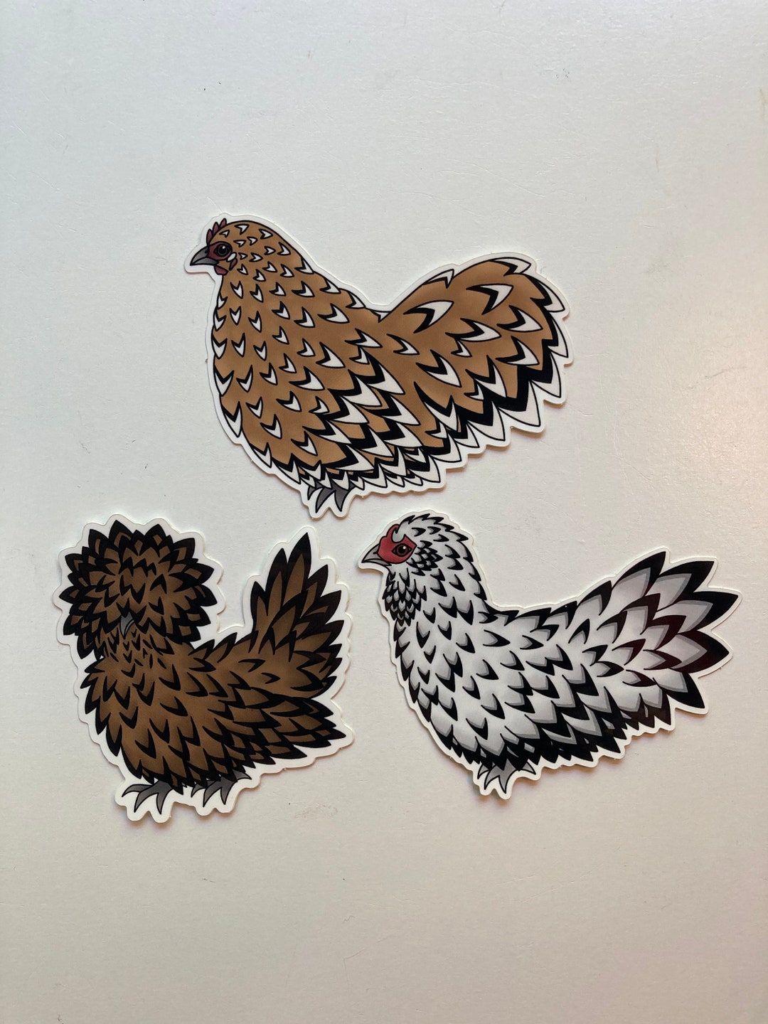Chicken Stickers - Etsy