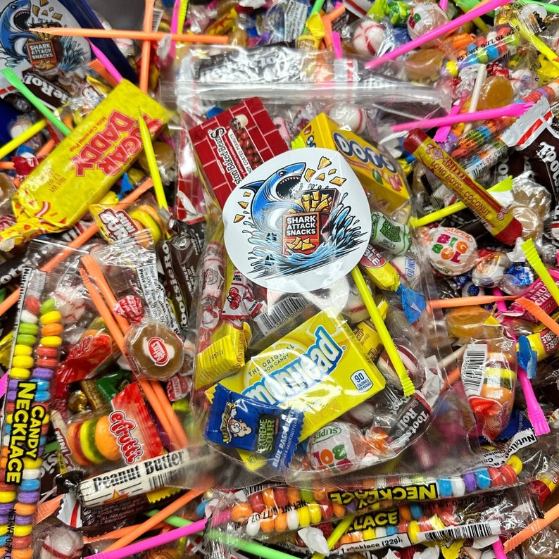 Nostalgic Candy Mix Party Mix-gummy Candy Mix/variety Hot Candy Mix ...