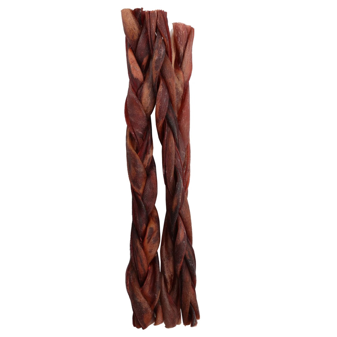 12 Braided Bully Stick - Etsy