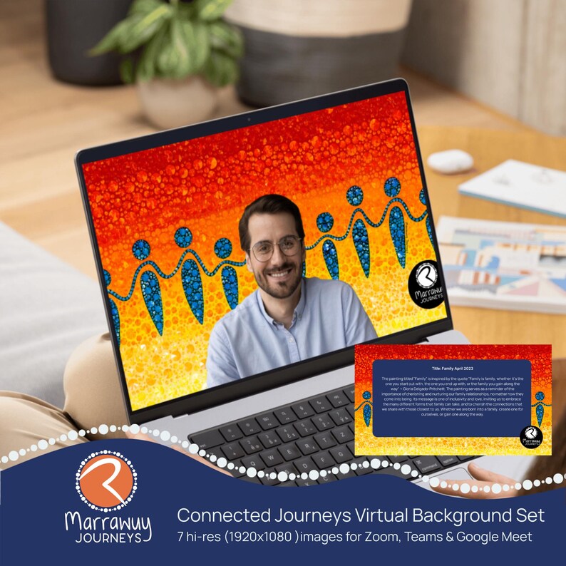 Connected Journeys Zoom Backgrounds | Virtual Backdrops for Zoom, Teams ...