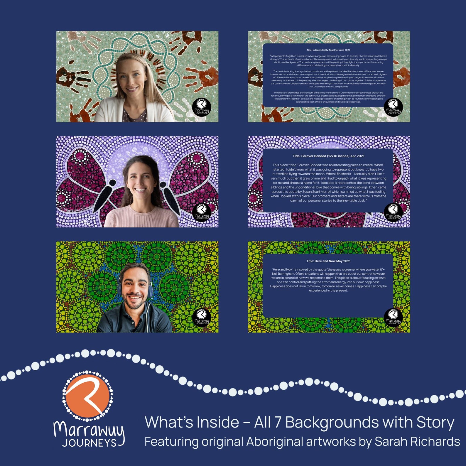 Connected Journeys Zoom Backgrounds | Virtual Backdrops for Zoom, Teams ...