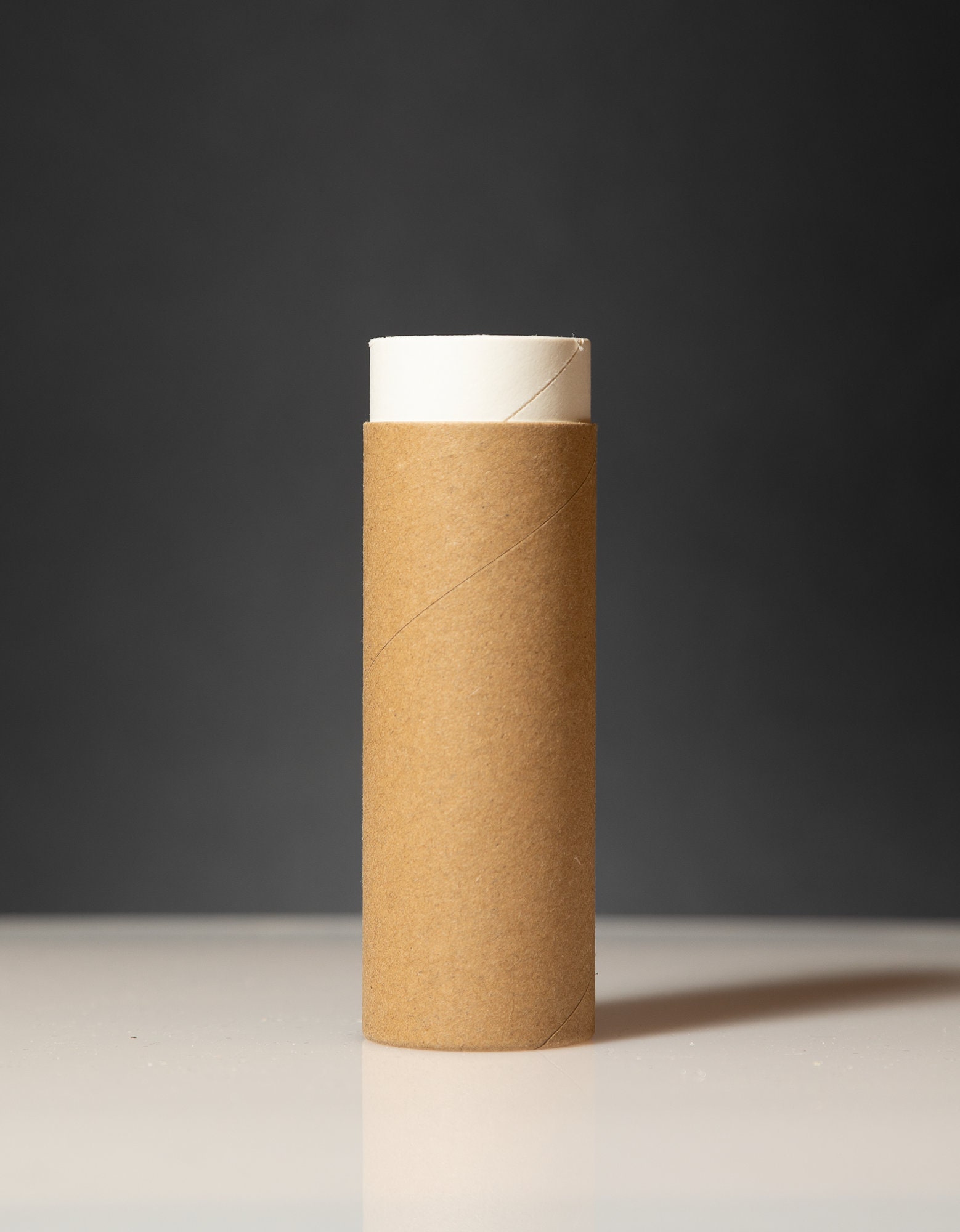 Eco Biodegradable Push up Card Tubes Container Cosmetic Cardboard Kraft ...