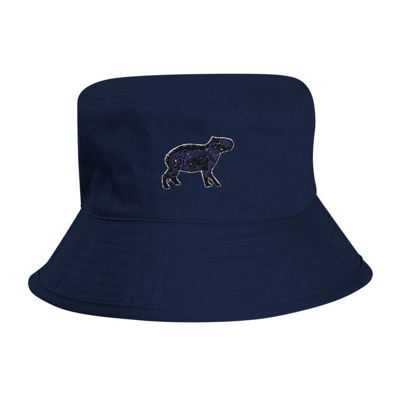 Junior Organic Cotton Capybara Bucket Hat | Beechfield B90NB Powder ...