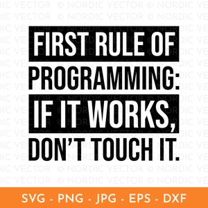 Funny Programmer Quote Svg, Coder Svg, Programming Svg, Computer Nerd ...