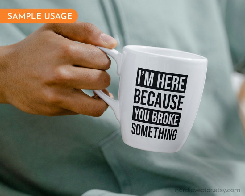 Funny Tech Support Quote Svg, Customer Service Svg, IT Department Svg ...