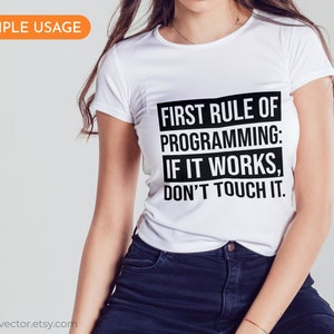 Funny Programmer Quote Svg, Coder Svg, Programming Svg, Computer Nerd Svg, Png, Dxf ︱ Clipart ...