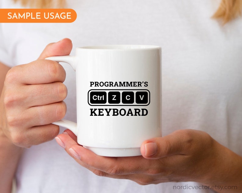 Funny Programming Svg Programmers Keyboard Svg Coder Svg Geek Png Dxf ︱ Clipart Cut File