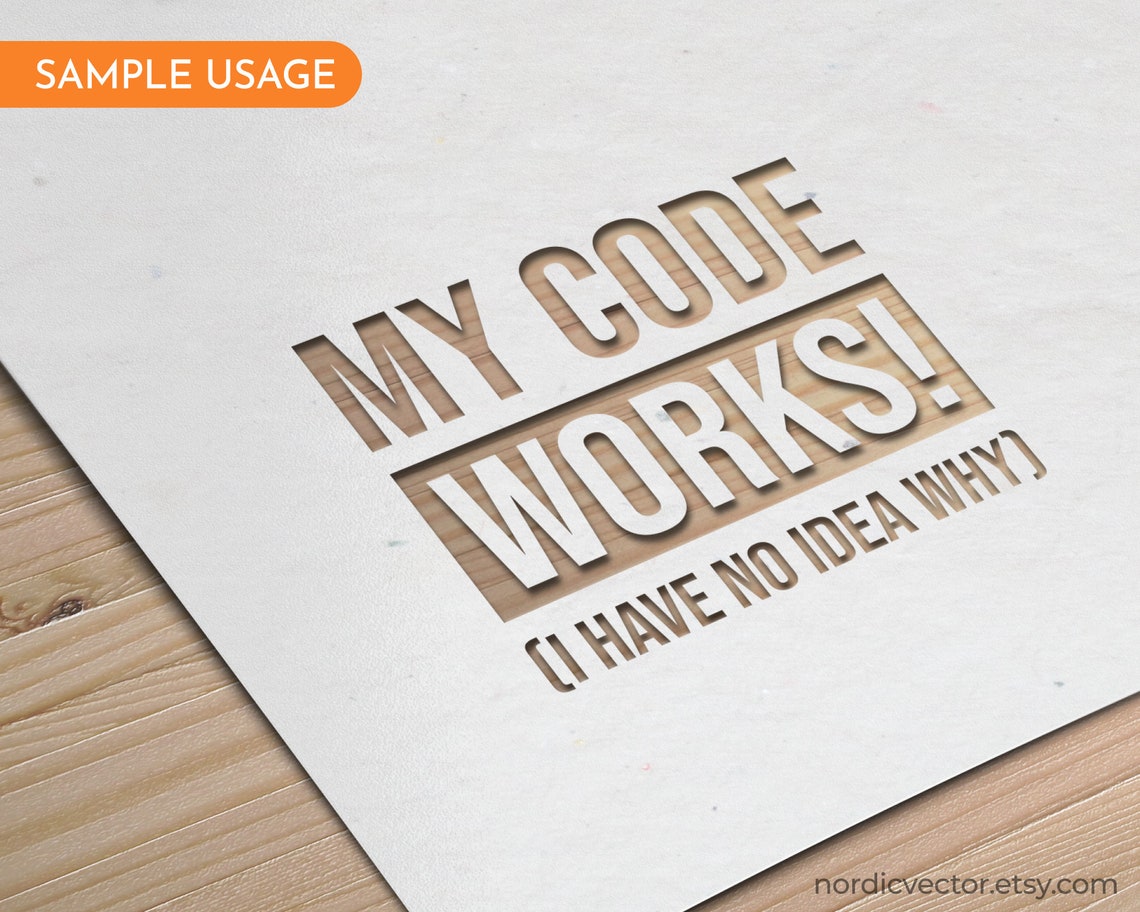 Funny Programmer Quote Svg, Coder Svg, Programming Svg, Computer Nerd ...