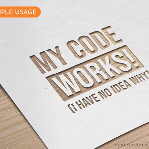 Funny Programmer Quote Svg, Coder Svg, Programming Svg, Computer Nerd ...