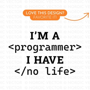 Funny Programmer Svg, Funny Coding Quote Svg, Programming Svg, Coder Png, Dxf Clipart, Cut File ...