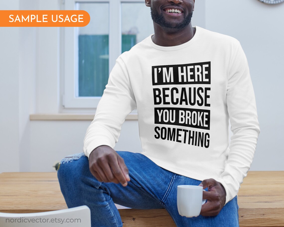 Funny Tech Support Quote Svg, Customer Service Svg, IT Department Svg ...