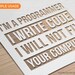 Funny Programmer Quote Svg, Coder Svg, Programming Svg, Computer Nerd ...