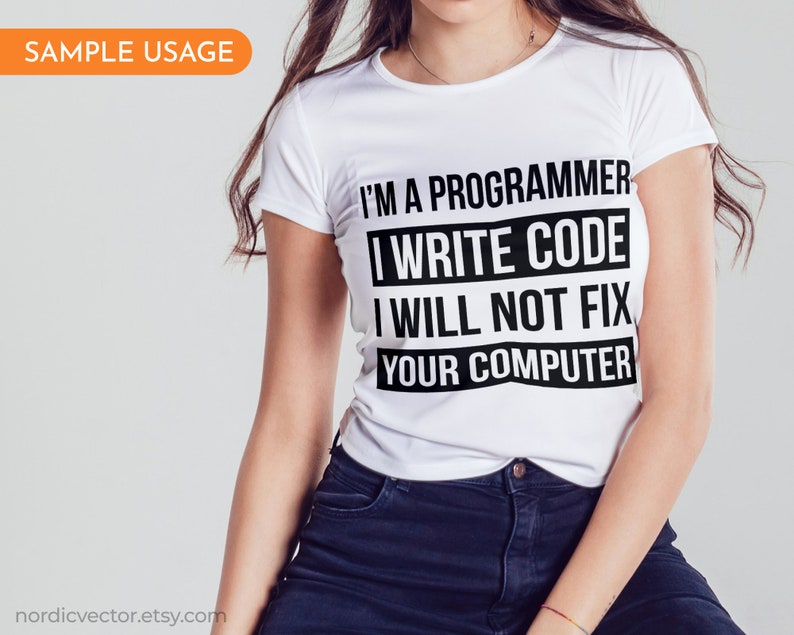 Funny Programmer Quote Svg, Coder Svg, Programming Svg, Computer Nerd ...