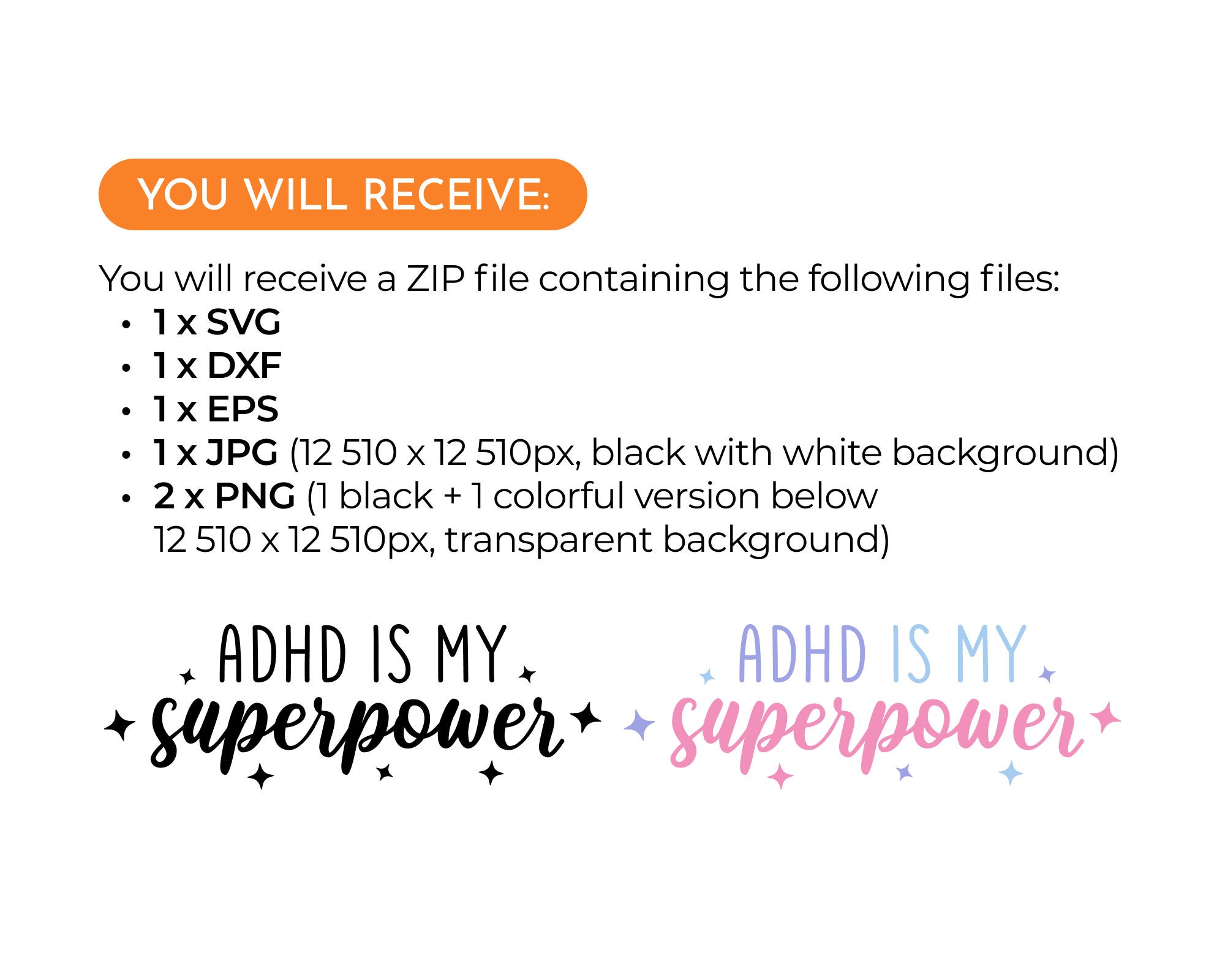 ADHD is My Superpower Svg, ADHD Svg, ADHD Quotes Svg, Neurodiversity ...