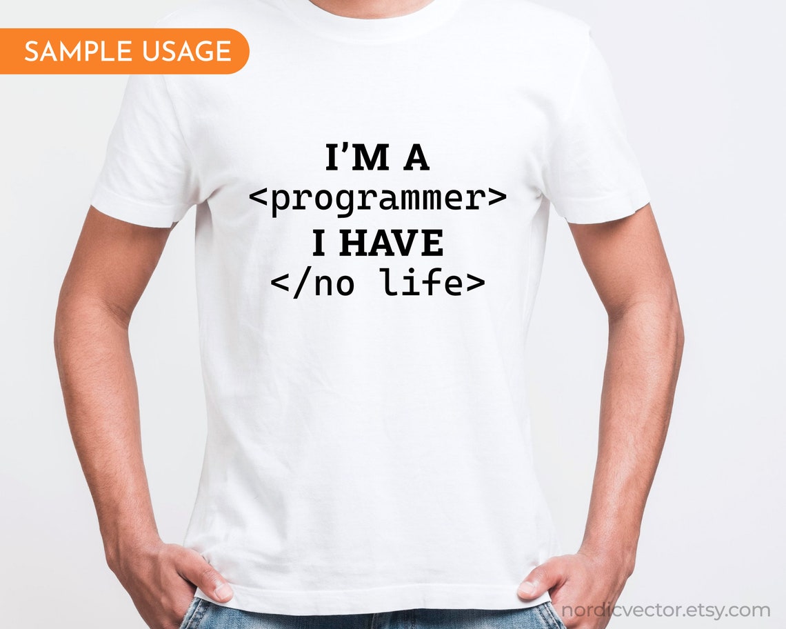Funny Programmer Svg, Funny Coding Quote Svg, Programming Svg, Coder ...