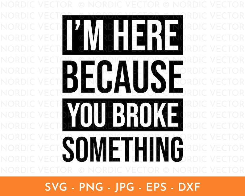 Funny Tech Support Quote Svg, Customer Service Svg, IT Department Svg ...