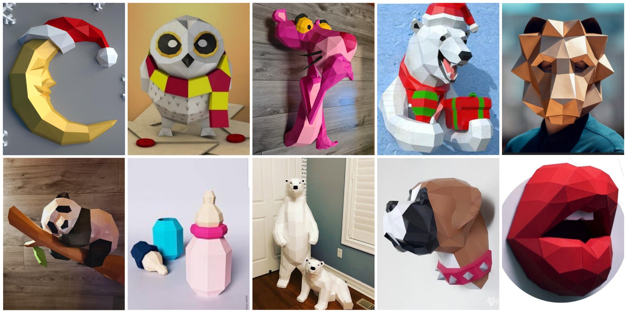 PAPERCRAFT more than 10k designs in the cloud - Etsy México