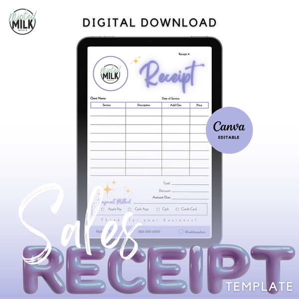 Sales Receipt - Etsy