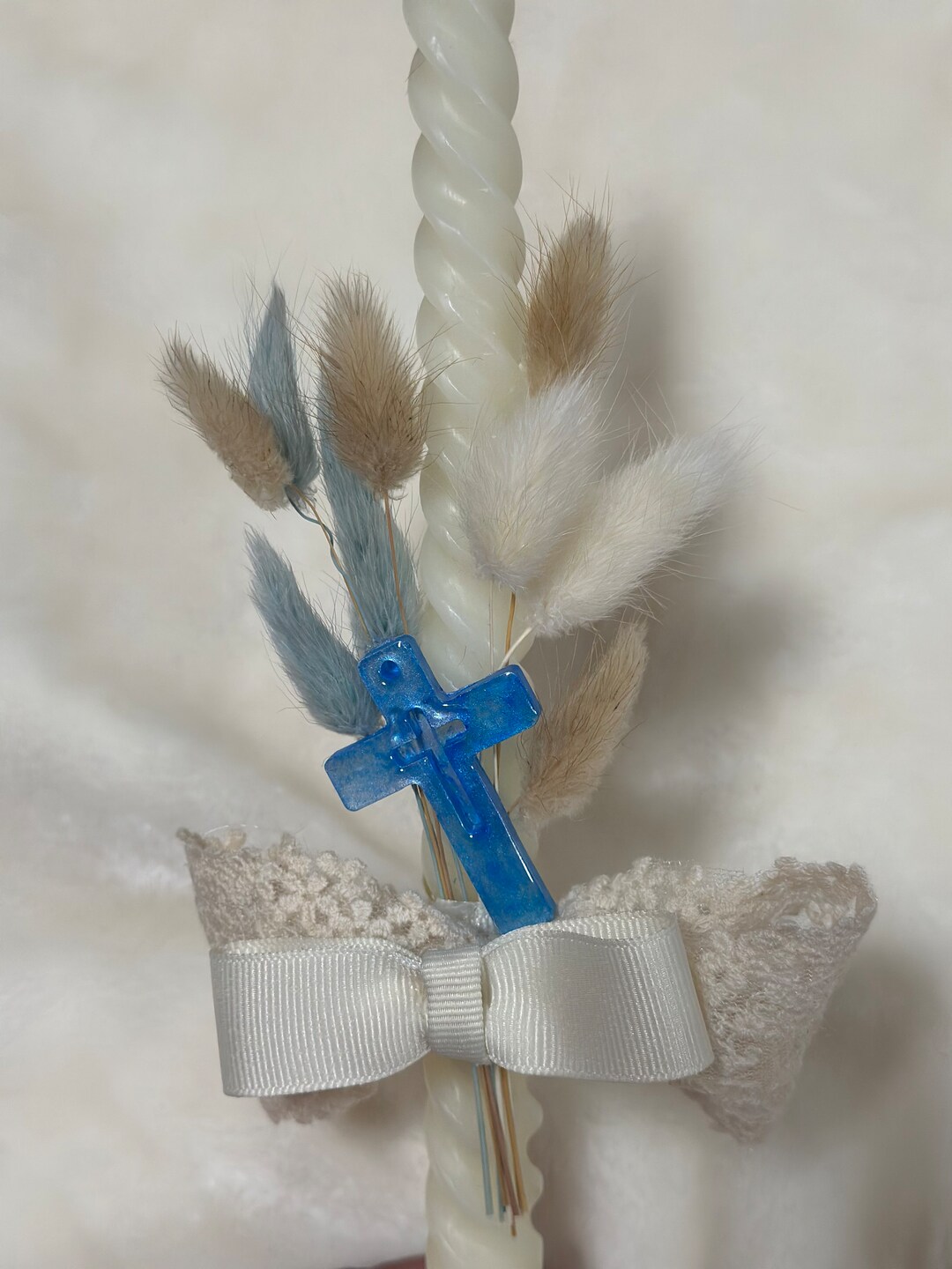 PALM SUNDAY CANDLE. - Etsy