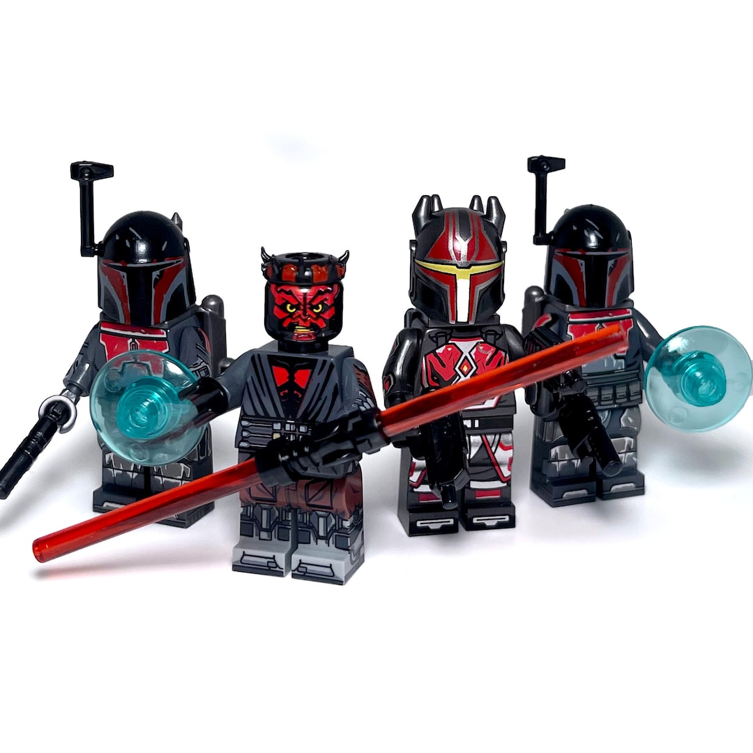 Darth Maul & Mandalorian Super Commandos Custom Minifigures Seige of ...