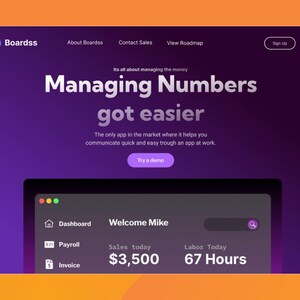 Hero Page UI Kit for Figma - Etsy