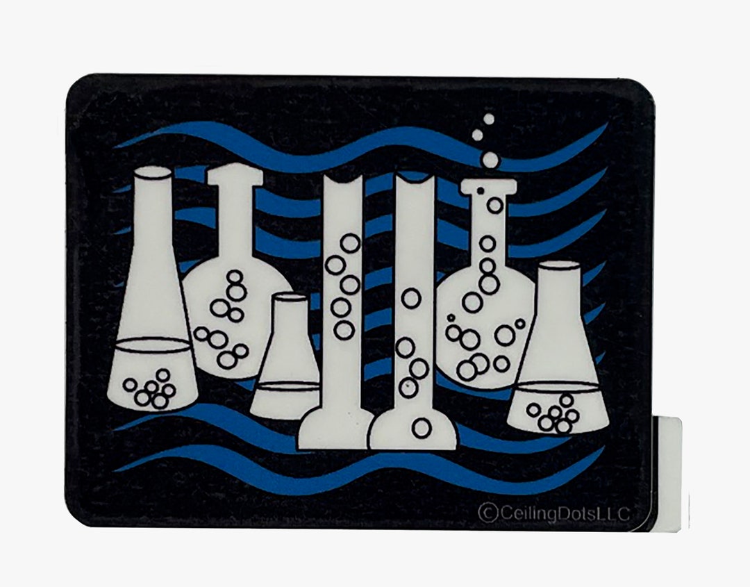 Fun Chemistry Sticker: Weatherproof Lab Beakers Decal - Etsy