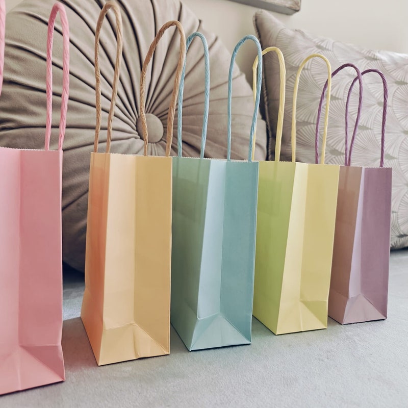 Rainbow Favor Bags - Etsy