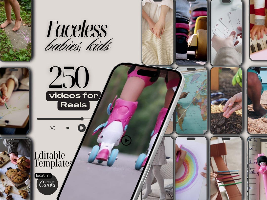 Kids faceless videos for Reels Faceless instagram. Faceless stock ...