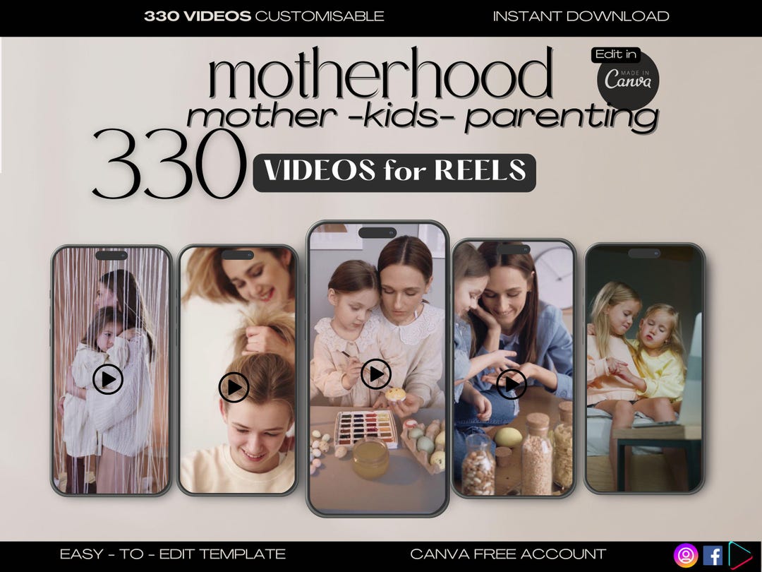 Mom Life Reels- Mom Life Instagram- Mother Social Media- Motherhood ...
