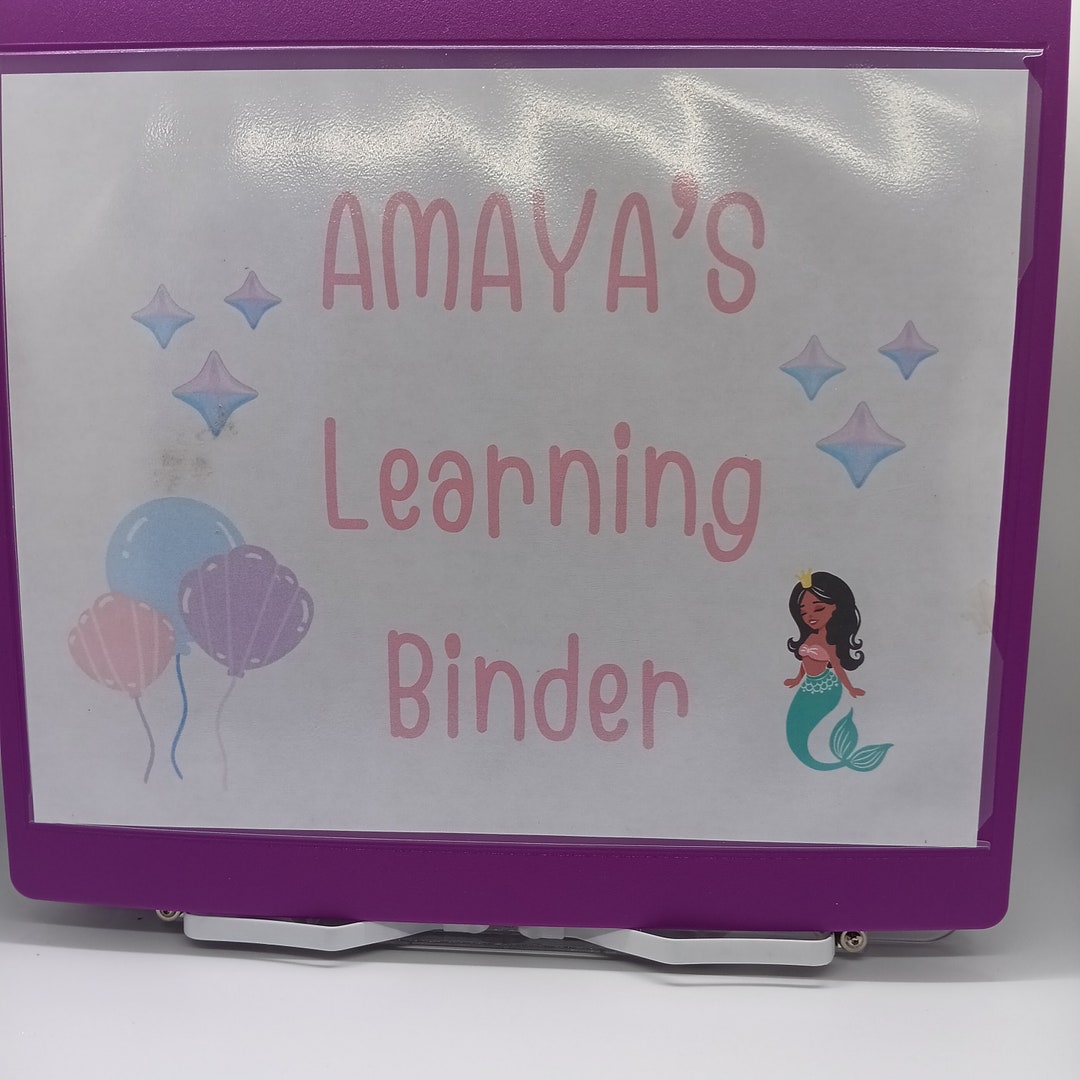 Toddler Elementary Preschool Speech Therapy busy Book Hands on Learning ...