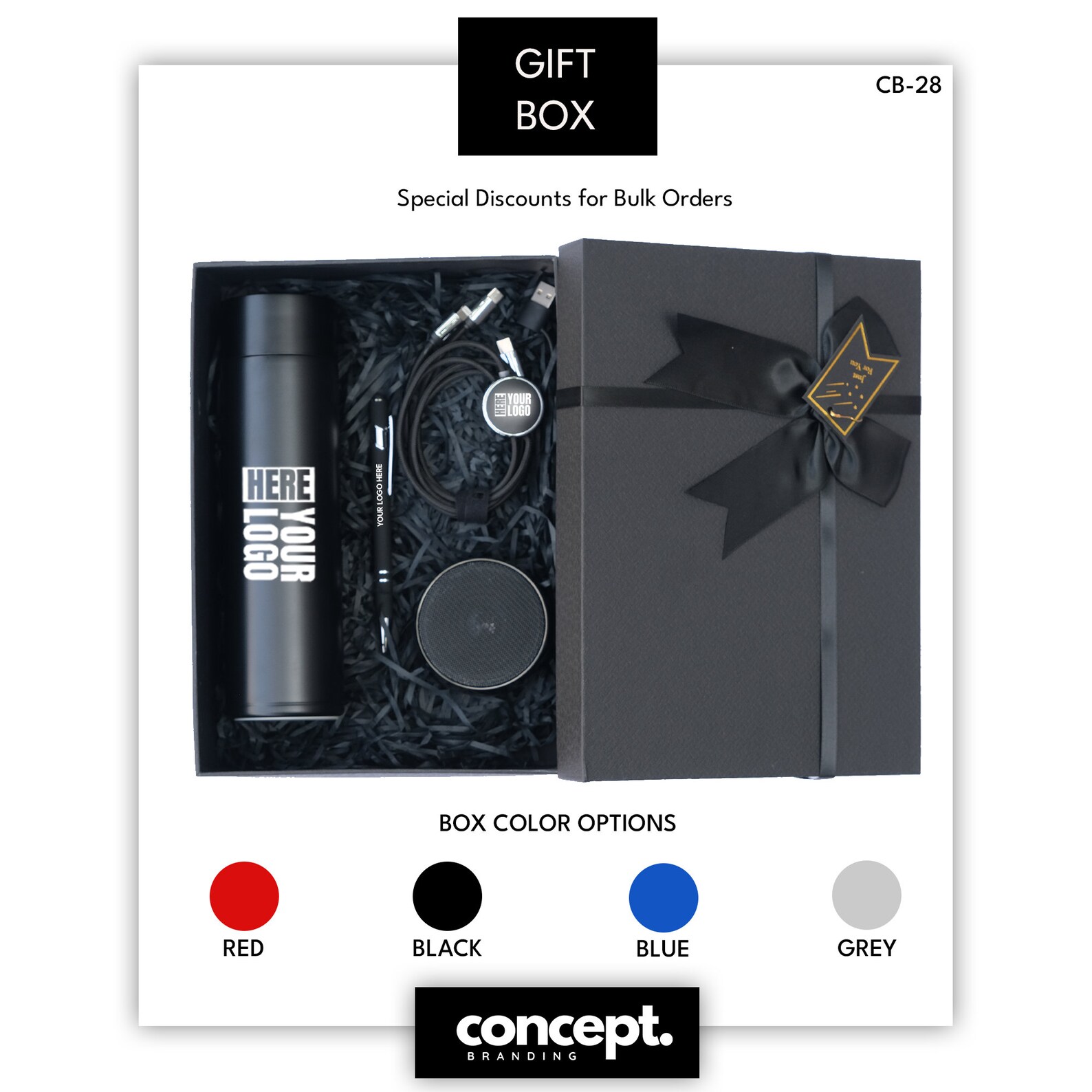 Let Your Brand Shine Gift Box, Eye-cathcing Corporate Gift Box, Budget ...