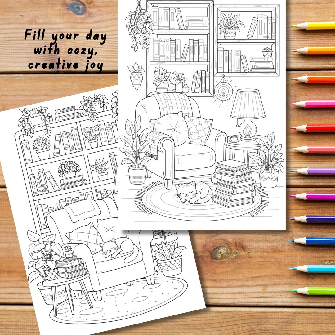 Stress Relief Coloring Book, Mindfulness Coloring Pages for Adults ...