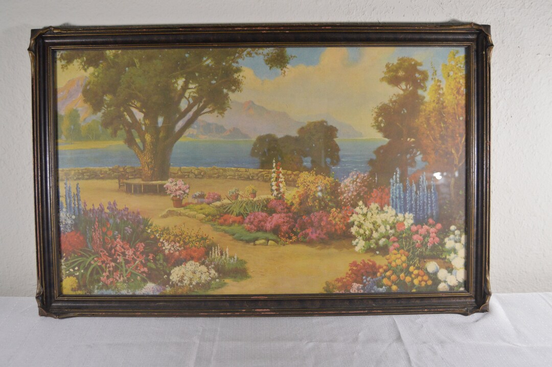 1920s R. Atkinson Fox VERY RARE Framed Lithograph Print, GORGEOUS ...