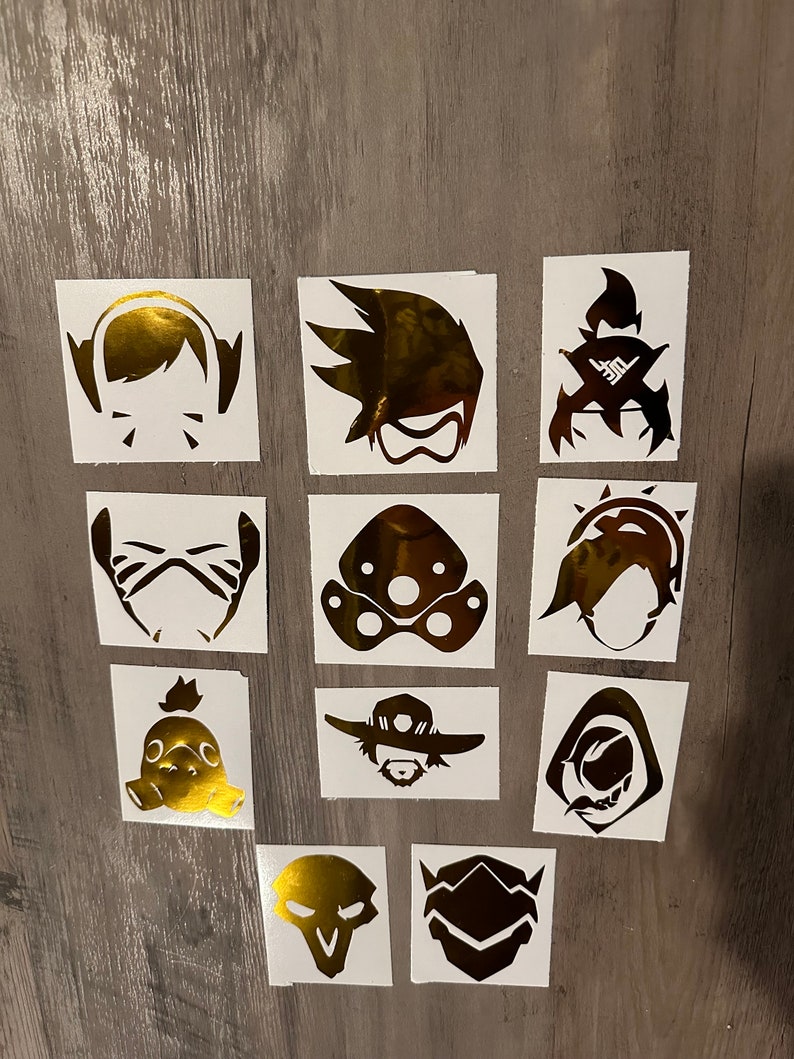 Overwatch Player Icon Decals - Etsy
