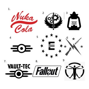 Fallout Decals - Etsy