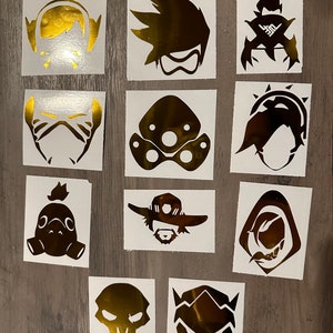 Overwatch Player Icon Decals - Etsy