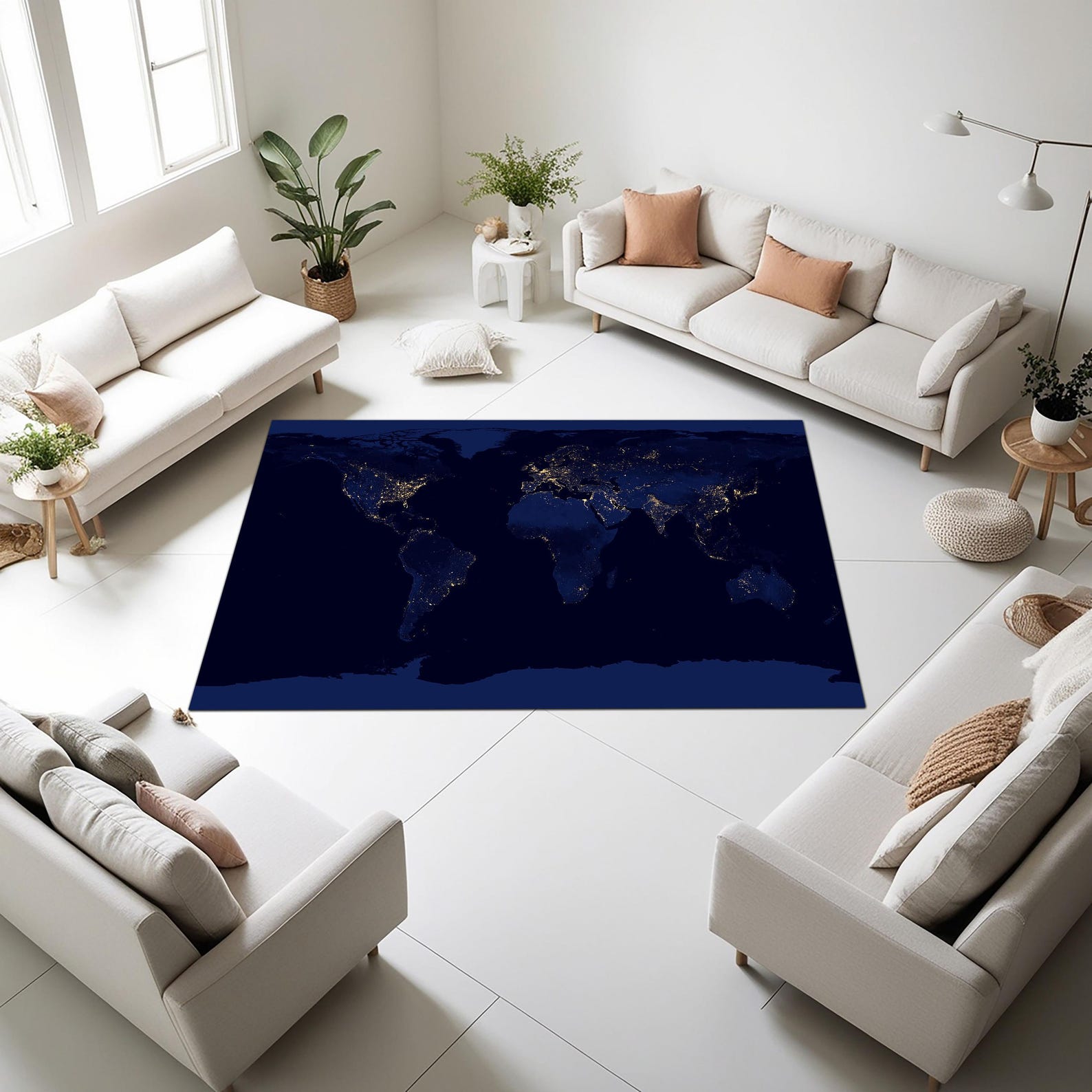 World Map Rug,maps Rug,cool World Map Carpet ,popular Map Carpet for ...
