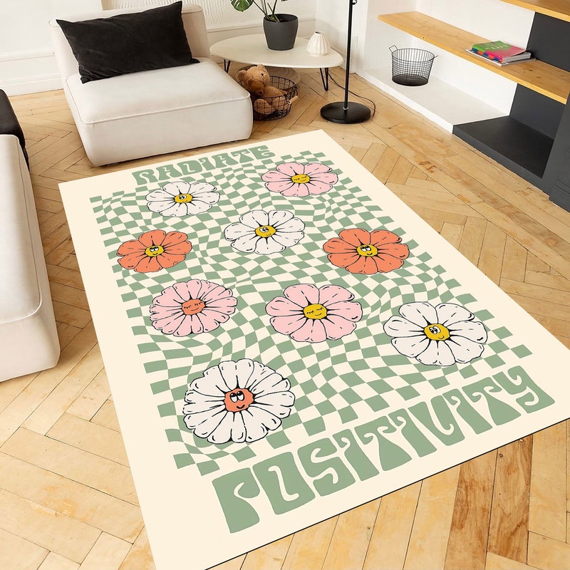 Trippy Rug - Etsy