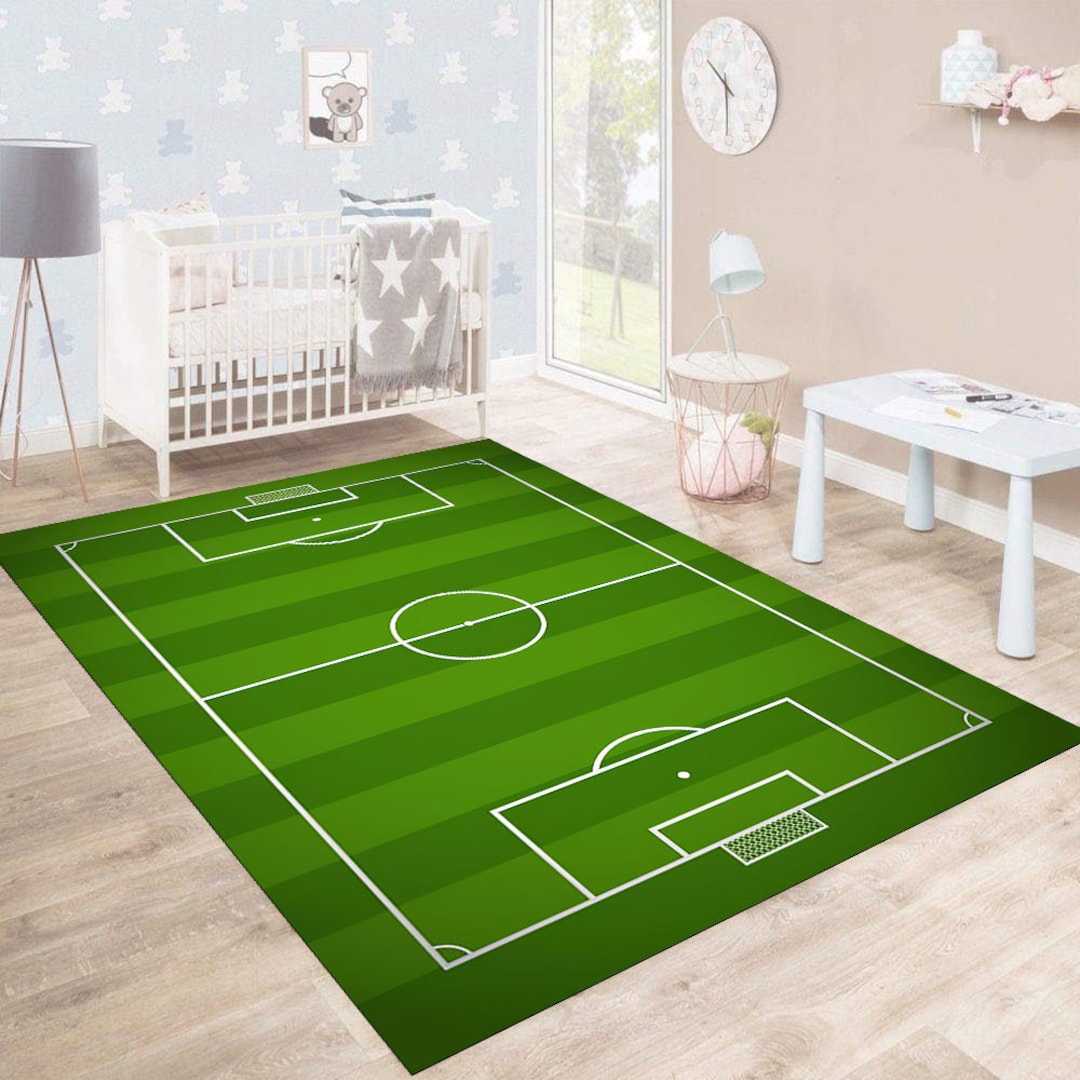 Soccer Field Rug,football Field Rug,soccer Rug,football Rug,soccer ...